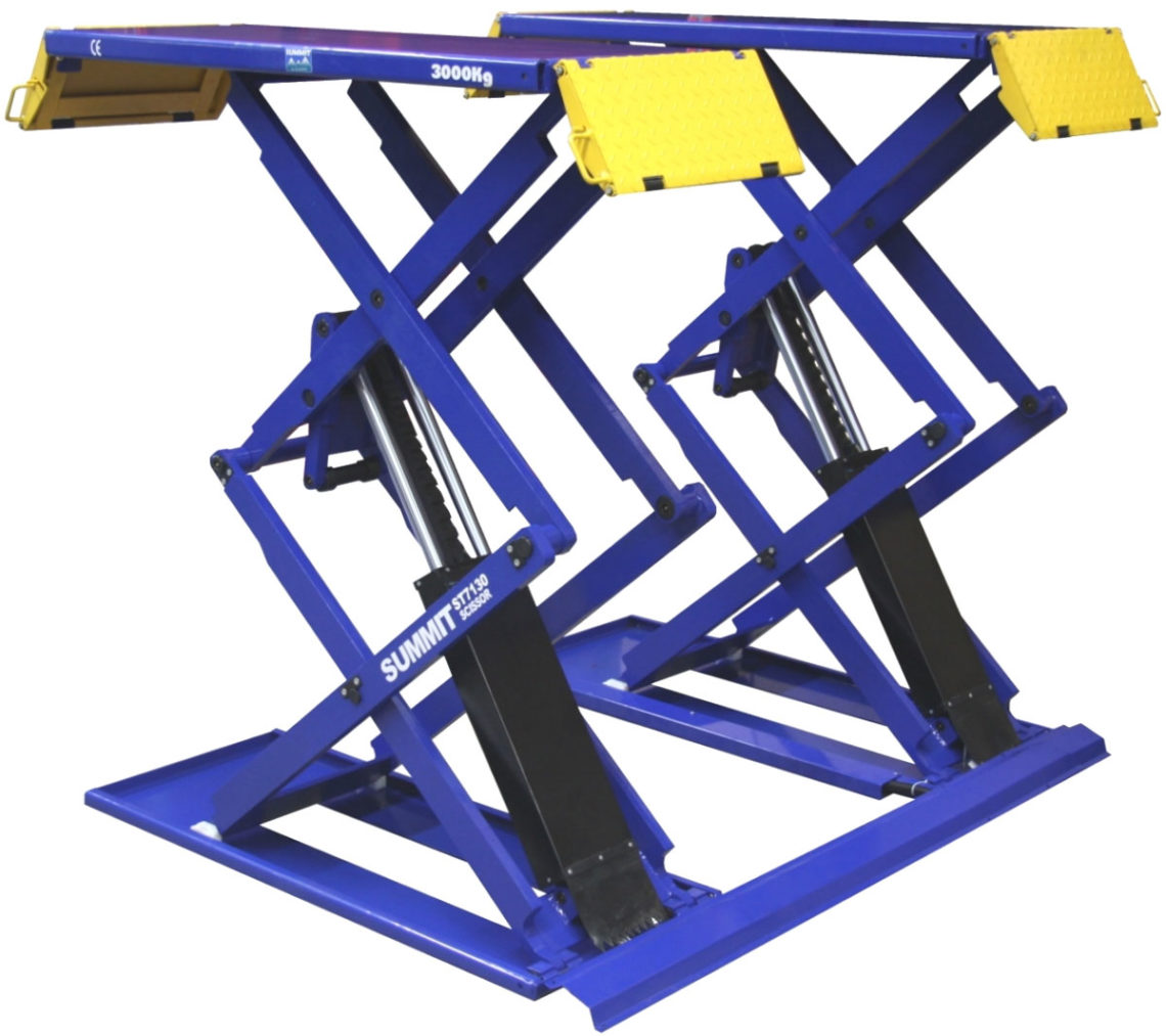 ST7130 3000 kg Full Height Scissor Lift - Burson Automotive Pty Ltd